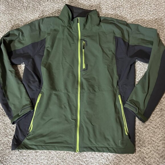 Rei Co-Op | Jackets & Coats | Rei Jacket Mens Xl Green Black Softshell ...
